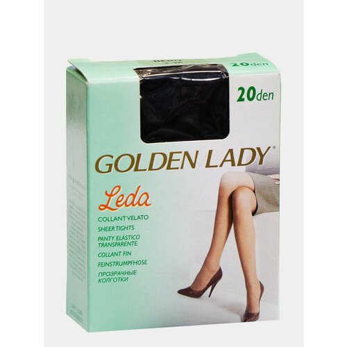 Колготки Golden Lady LEDA/MARA, 20 den, размер 2/S, черный
