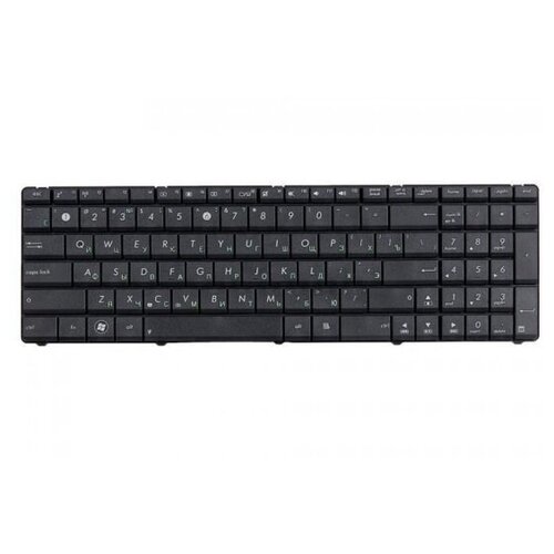 Клавиатура для ноутбука Rocknparts Asus K53Br, K53By, K53Ta, K53Tk, K53U, K53Z, K73Br, K73By, K73Ta, K73Tk, X53U [04GN5I1KRU00-7] Black, гор. Enter