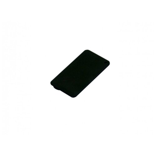 Флешка для нанесения логотипа виде пластиковой карточки (128 Гб / GB USB 2.0 Черный/Black MINI_CARD1 Гравировка)