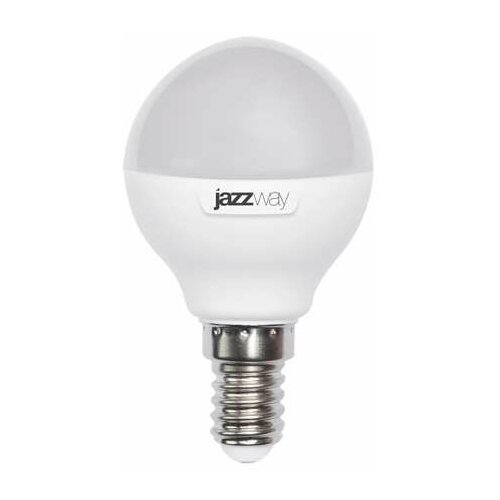 Лампа светодиодная PLED-SP-G45 7Вт шар 5000К холод. бел. E14 540лм 230В JazzWay 1027870-2 (3шт. в упак.)
