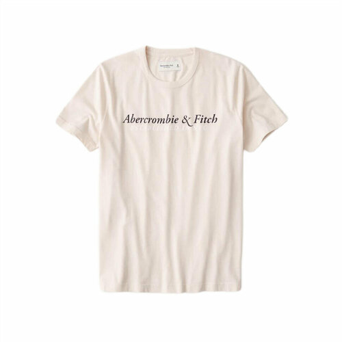 Футболка Abercrombie & Fitch, размер XXL, коралловый