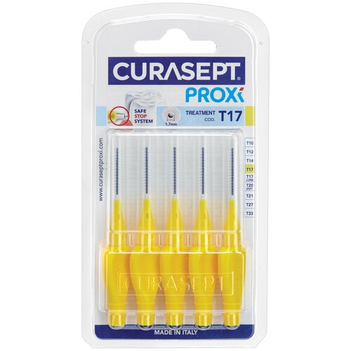 Межзубные ершики Curasept Proxi T17, 5 шт