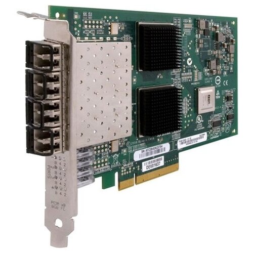 Сетевой адаптер QLogic QLE2564-CK Quad Port FC HBA, Multimode Optic LC, 8G, PCI-e