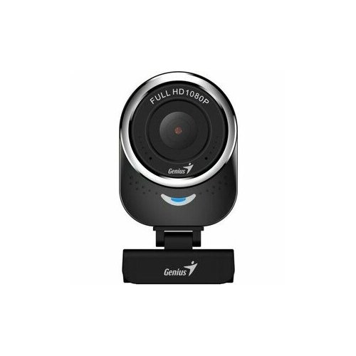 Веб-камера Genius QCam 6000, угол обзора 90 гр по вертикали, вращение на 360гр, встроенный микрофон, 1080P полный HD, 30 ка (32200002407)