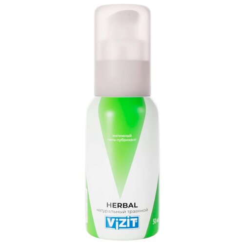 Гель-смазка  Vizit Herbal Натуральный травяной, 71 г, 50 мл, 1 шт.
