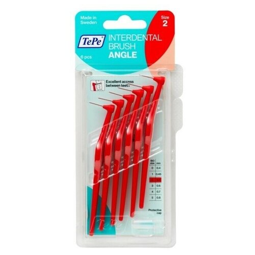 Межзубные ершики TePe Angle Red 0,5 мм