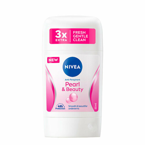 Део-стик жен. `NIVEA` жемчужная красота (антиперспирант) 50 мл