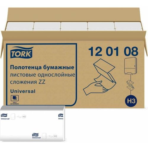 Натуральное бумажное полотенце TORK Universal