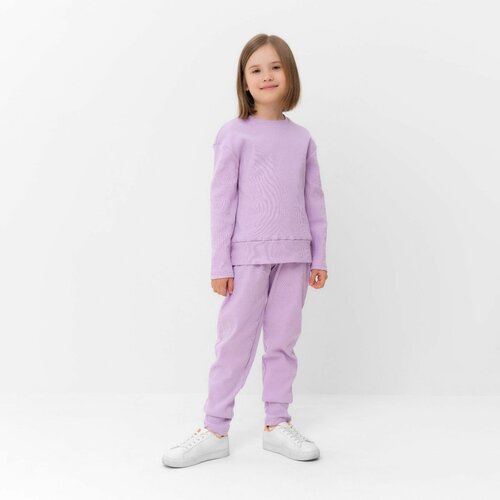 Комплект одежды Minaku, размер 104, фиолетовый