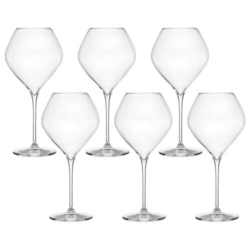 Набор бокалов RONA Swan для вина, 860 мл, 6 шт., прозрачный