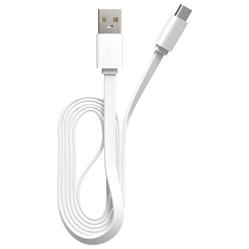 Кабель MAXVI USB - USB Type-C (MC-02F), 1 м, 1 шт., белый