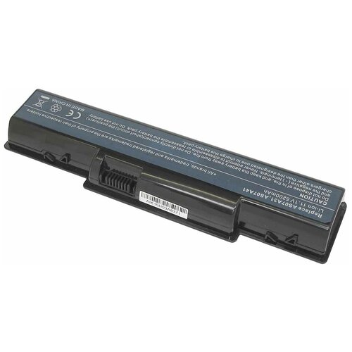 Аккумуляторная батарея для ноутбука Acer Aspire 4710 (AS07A31) 5200mAh 10.8-11,1V OEM черная