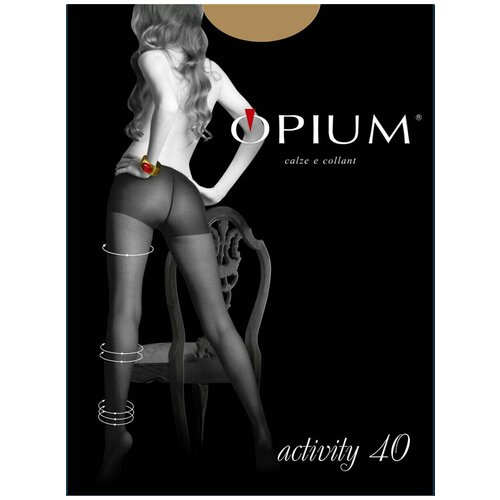 Колготки Opium Activity, 40 den, размер 5, бежевый