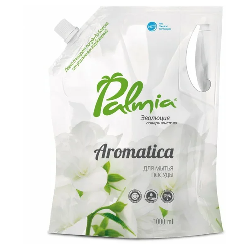 Palmia Средство для мытья посуды Aromatica сменный блок, 1 л, 1.2 кг