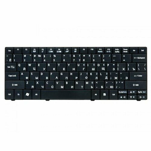 Клавиатура для ноутбука Acer Aspire One 751H Черная P.n: ZA3, NSK-AQ00R