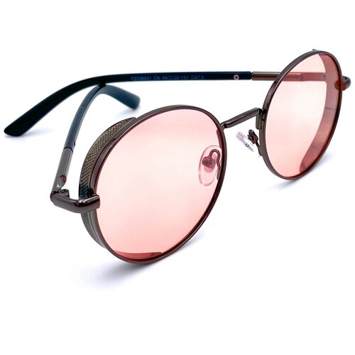 Солнцезащитные очки Smakhtin'S eyewear & accessories, черный, розовый