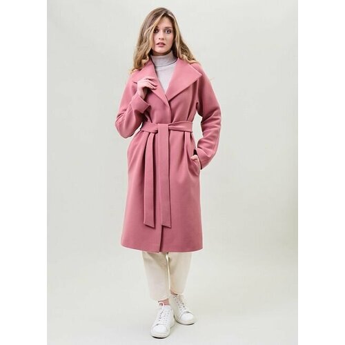 Пальто  КАЛЯЕВ, размер 44, розовый