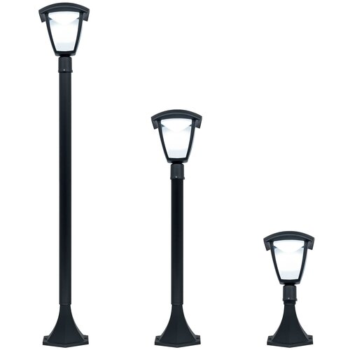 Citilux Уличный парковый  светильник CLU04B светодиодный, 7 Вт, цвет арматуры: черный, цвет плафона черный