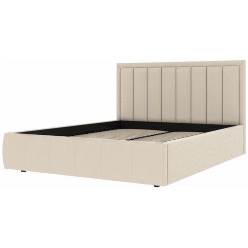 Интерьерная кровать Нью-2 1600 с ящиком бежевый