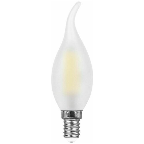Лампа светодиодная Feron LB-714 Свеча на ветру E14 11W 4000K 38011, 10 штук в комплекте