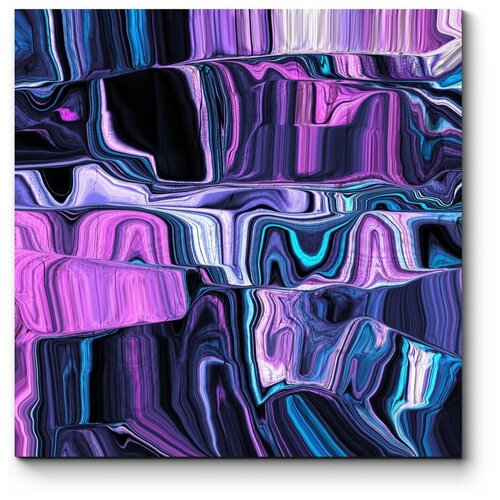 Модульная картина Цветной мрамор 120x120