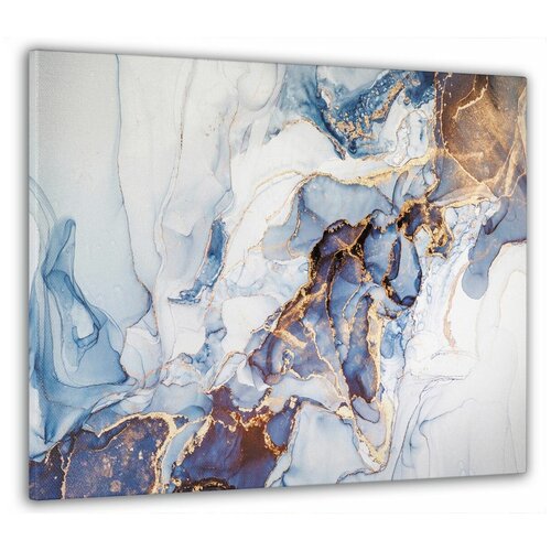 Картина на стену для интерьера "Голубой мрамор" 50x70 см MK10075_G