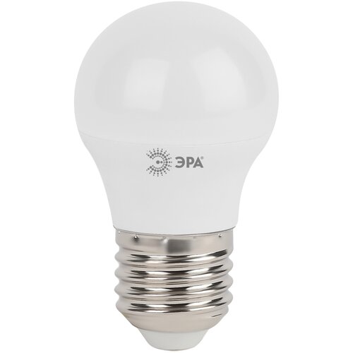 Лампа светодиодная ЭРА Б0028488, E27, P45, 5 Вт, 4000 К