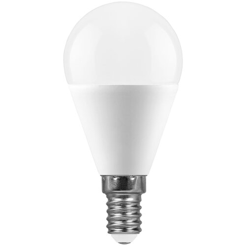 Упаковка светодиодных ламп 14 шт. Saffit SBG4515 55210, E14, G45, 15 Вт, 4000 К