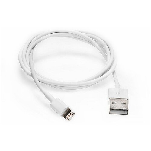 Выдвижной Lightning для подключения к USB Apple iPhone X, iPhone 8 Plus, iPhone 7 Plus, iPhone 6 Plus, iPad, iPod. Замена MD818ZM/A, MD819ZM/A. Белый