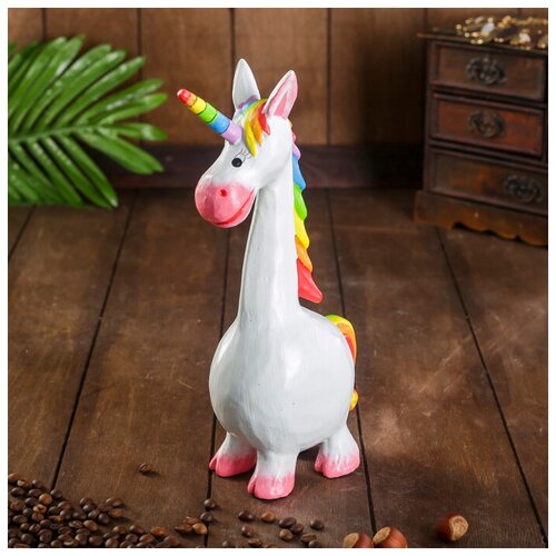 Сувенир дерево "Единорог" 7,5х11х26 см