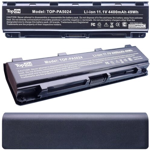 PABAS263 Аккумулятор для Toshiba 11.1V 4400mAh TopON