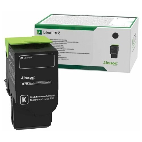 Картридж лазерный Lexmark 78C5UKE черный оригинальный повышенной емкости 1 шт.