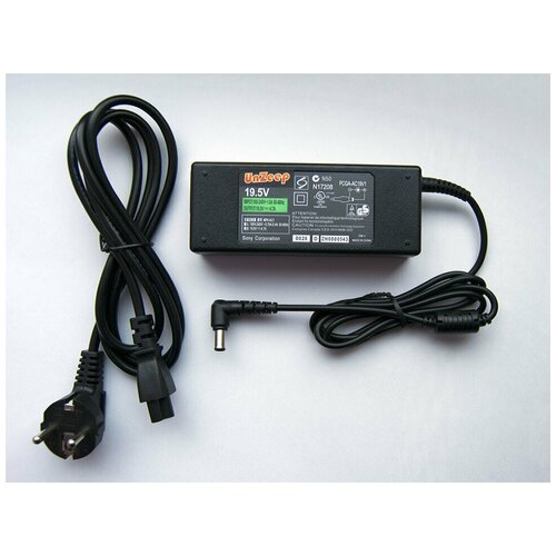 Для Sony VAIO PCG-6123V блок питания, зарядное устройство Unzeep (Зарядка+кабель)