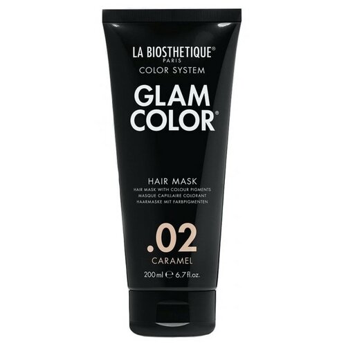 La Biosthetique Glam Color Hair Mask 02 Карамель Тонирующая маска для волос 02 Caramel, 200 мл