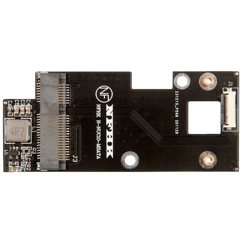 Адаптер-переходник для установки SSD mSATA в разъем Intel NUC10 / NFHK N-NUC10-MSATA