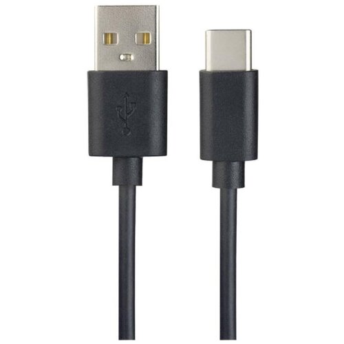 Кабель PERFEO USB2.0 A вилка - USB Type-C вилка, черный, длина 1 м, бокс (U4703)