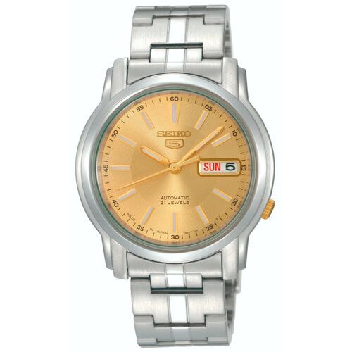 Наручные часы SEIKO SNKL81K1, серебряный