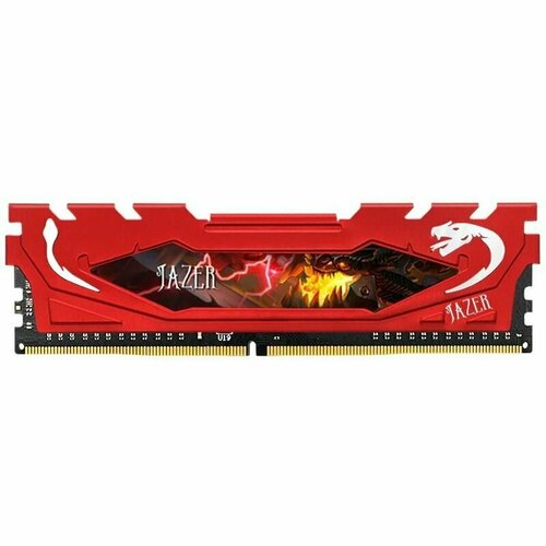 Оперативная память Jazer Snake Red DDR4 1x8 ГБ (DIMM, XMP, 3200 МГц, радиатор)