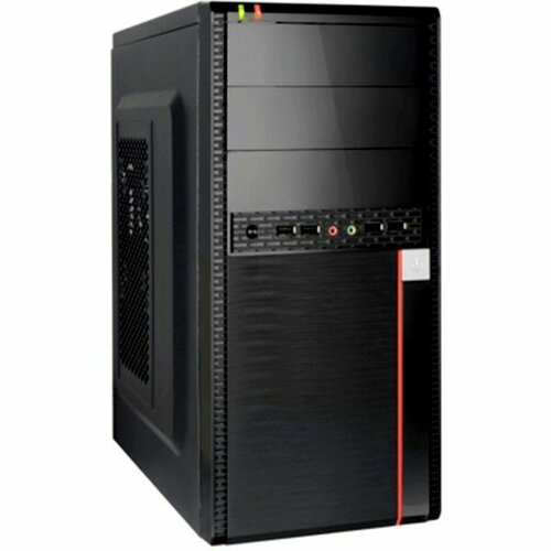 Корпус Minitower ExeGate EX284033RUS BA-204U-350W-8 (mATX, БП AA350 с вент. 8см, 2*USB+2*USB3.0, аудио, черный)