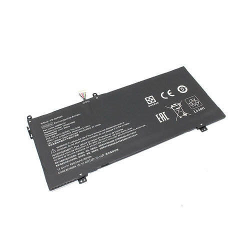 Аккумулятор OEM (совместимый с CP03XL, HSTNN-LB8E) для ноутбука HP Spectre X360 13-ae042ng 11.4V 4900mAh черный