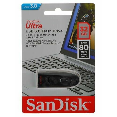 Память USB Flash 32 ГБ SanDisk Ultra SDCZ48-032G-U46