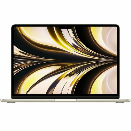 13.6" Ноутбук Apple MacBook Air 13 2022 2560x1664, Apple M2, RAM 16 ГБ, LPDDR5, SSD 512 ГБ, Apple graphics 10-core, macOS, сияющая звезда