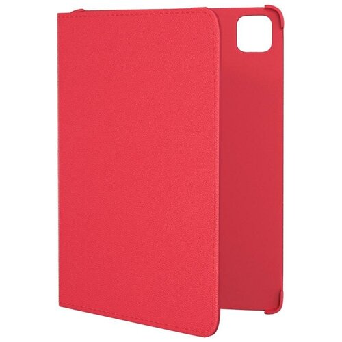 Кожаный чехол GSMIN Series RT для Apple iPad Air (2020) Gen 4 Вращающийся (Красный)