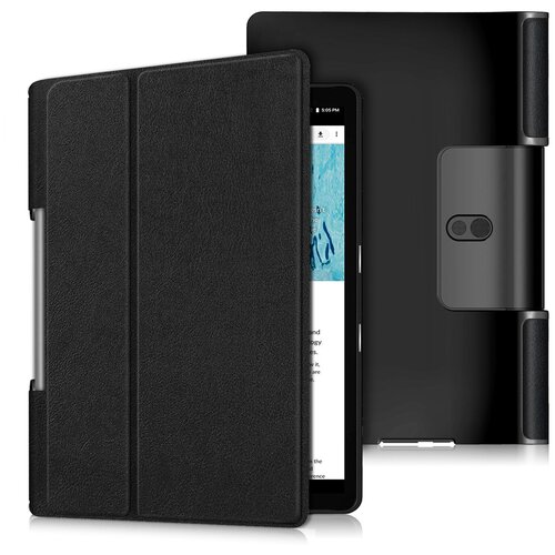 Чехол IT BAGGAGE для планшета LENOVO Yoga Smart Tab YT-X705/Yoga Tab 5 YT-X705F иск. кожа черный