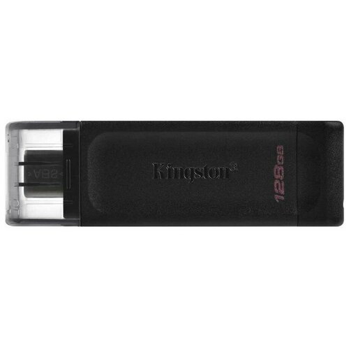 Kingston USB Drive 128Gb DataTraveler 70 Type-C DT70 128GB USB3.0 черный