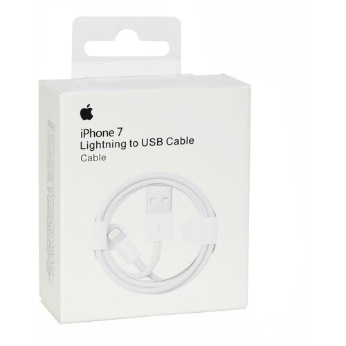 Кабель Lightning to USB Cable (1m) 8 pin для Apple iPhone 5 5S 5C SE 6 6S 7 7 Plus 8 8 Plus X (10) Xr Xs Xs Max 11 11 Pro 12 12 Mini 13 13 Pro Max/14/iPad/iPod/AirPods MD818ZM/A Model A1480