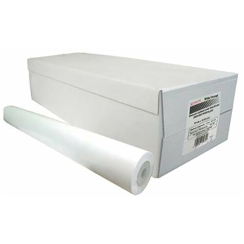 Xerox Бумага без покрытия Xerox 450L92006 Inkjet Monochrome Paper, рулон A3 12" 297 мм x 50 м, 80 г/м2