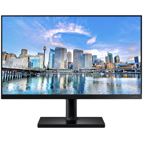 24" Монитор Samsung F24T450FQC, 1920x1080, 75 Гц, IPS, черный