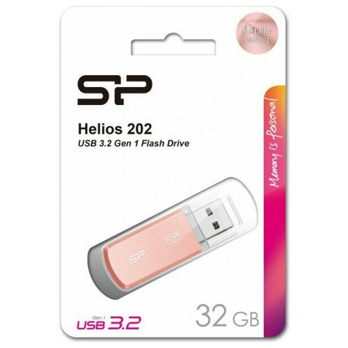 USB флешка SILICON POWER 32Gb Helios 202 pink USB 3.2 Gen 1 (USB 3.0)