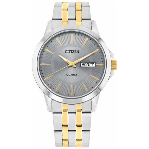 Наручные часы CITIZEN Basic Японские наручные часы Citizen DZ5004-57H, мультиколор, серый